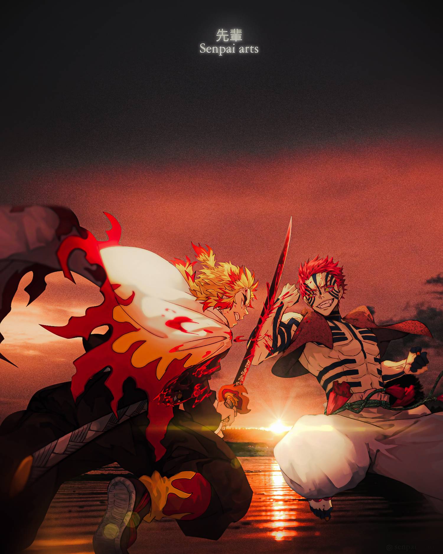 Rengoku Vs Akaza Demon Slayer By Sennpaiarts On DeviantArt rengoku-vs-akaza-demon-slayer-by-sennpaiarts-on-deviantart