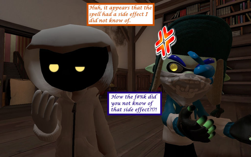 Unexpected side effect of a spell by SzLTheDreamer on DeviantArt Unexpected side effect of a spell by SzLTheDreamer on DeviantArt