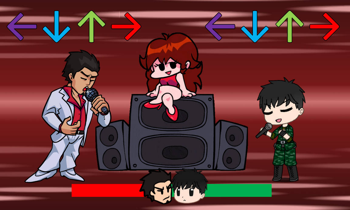 Hecker vs Kiryu (My OCs in FNF-Vs Kiryu Mod) by JaviBoy2002 on DeviantArt Hecker vs Kiryu (My OCs in FNF-Vs Kiryu Mod) by JaviBoy2002 on DeviantArt