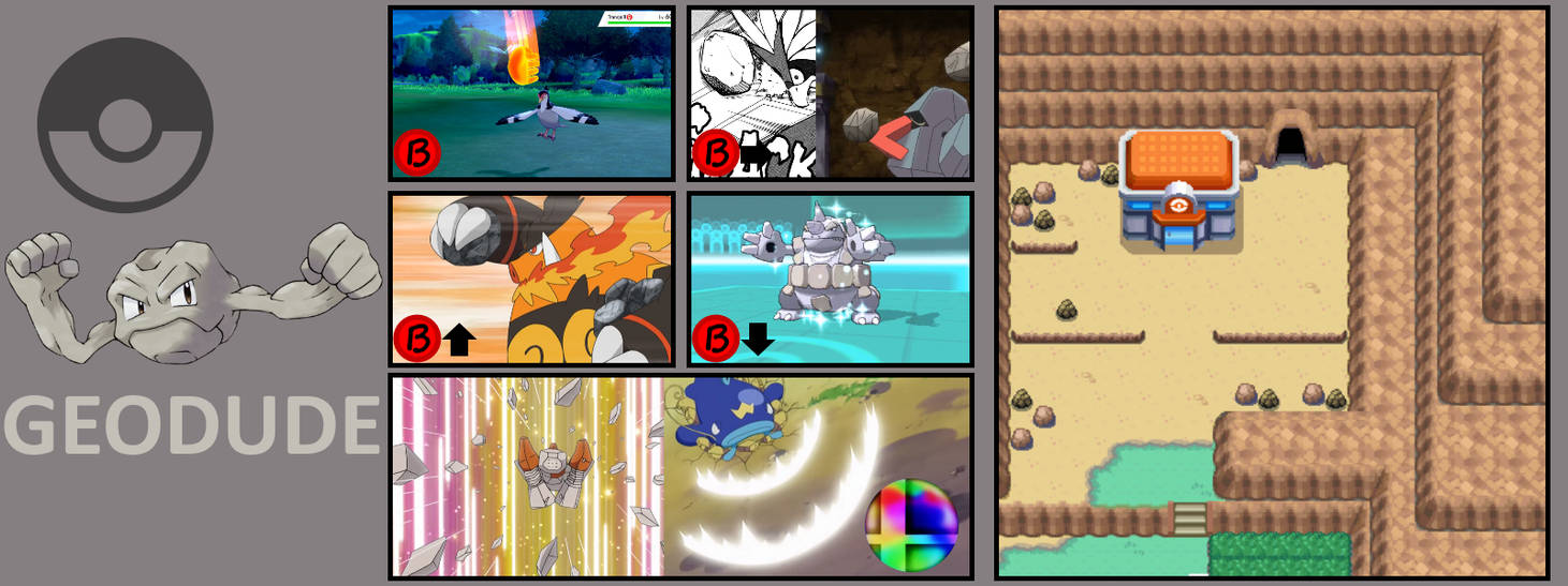 SSB Moveset - Geodude by Saturn-Domo on DeviantArt SSB Moveset - Geodude by Saturn-Domo on DeviantArt