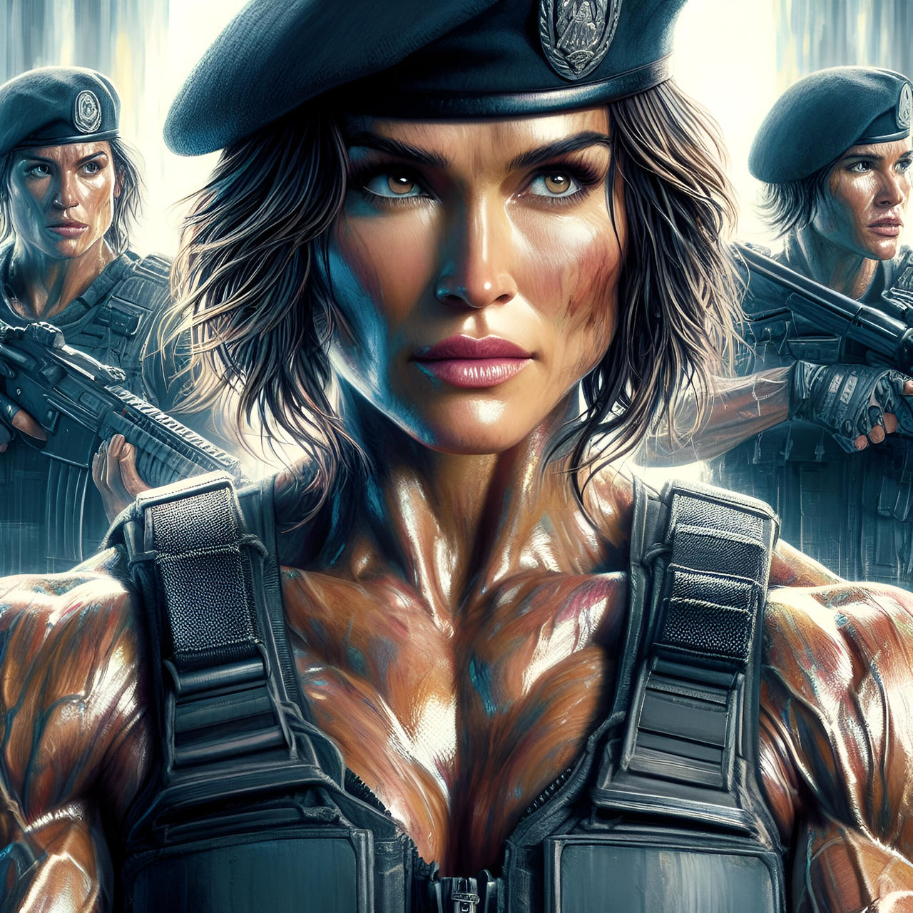 Female Soldier By Powergoofy On Deviantart