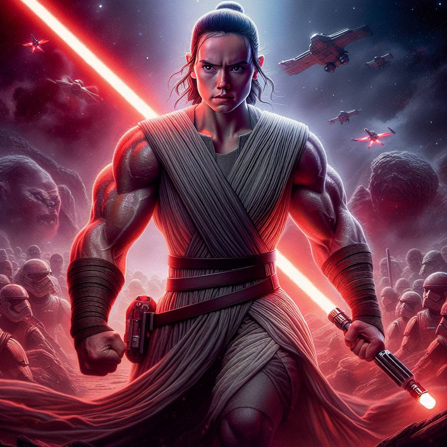 Dont Mess With Rey Skywalker By Powergoofy On Deviantart
