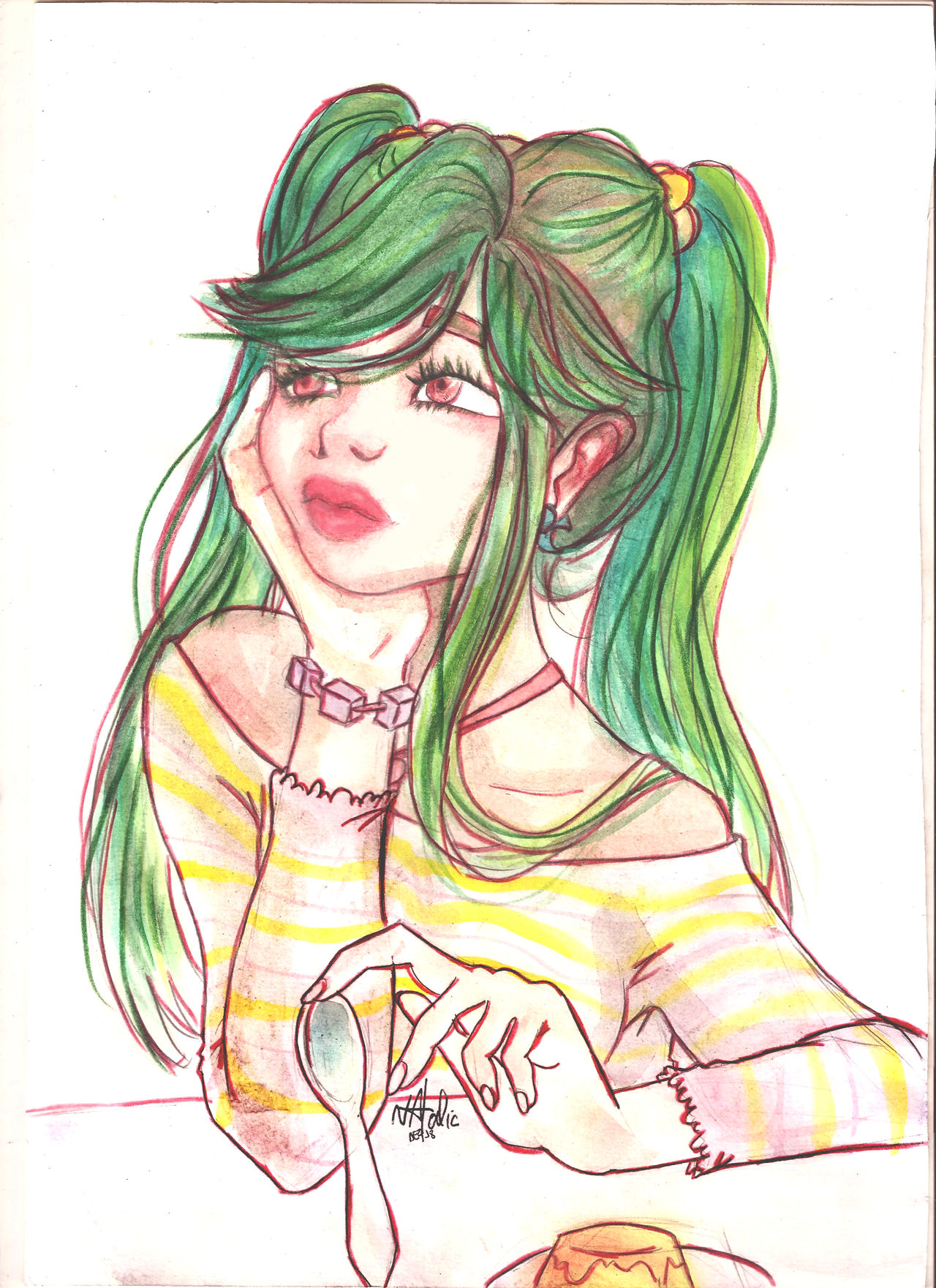 Pudding Girl By Nataliarock On Deviantart