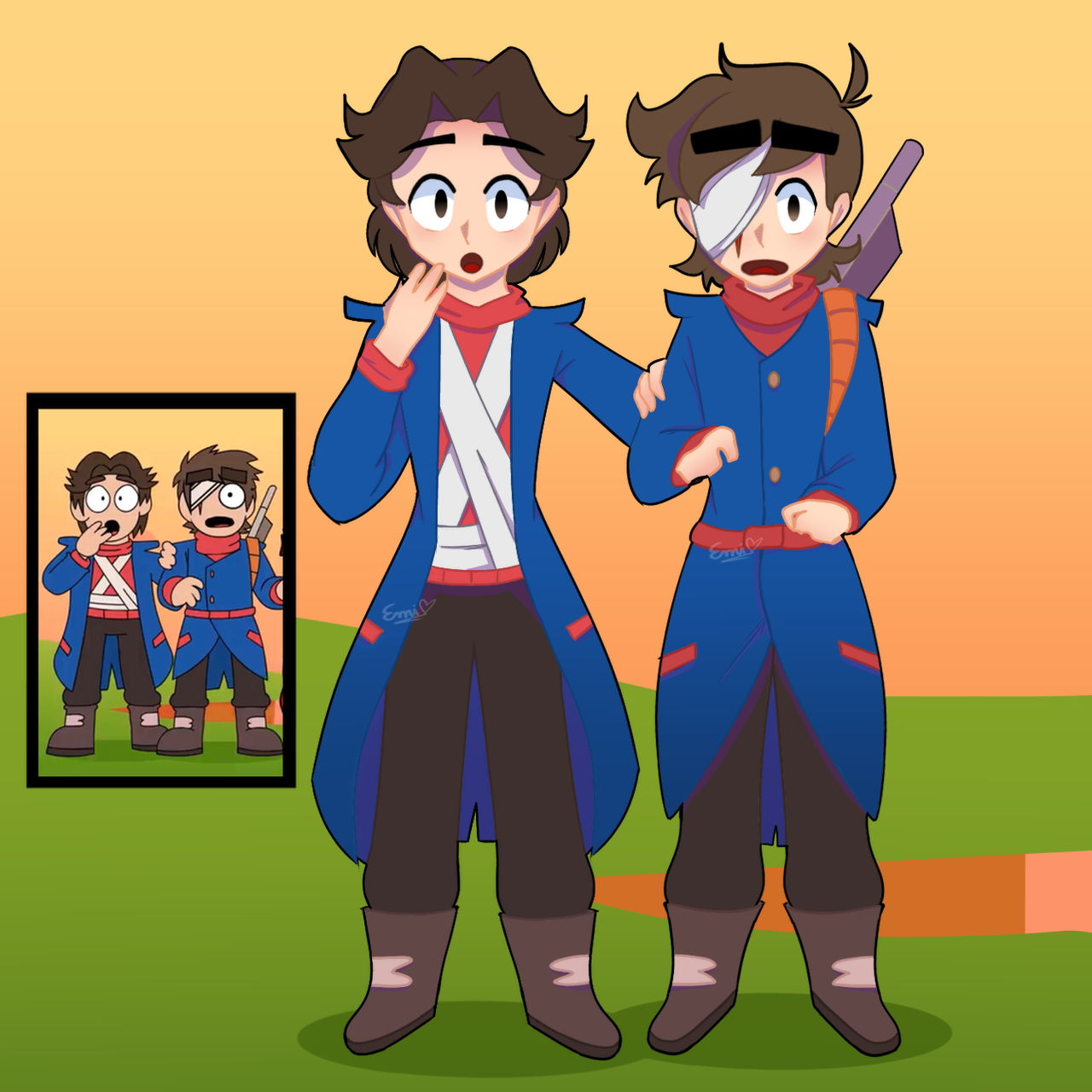 Eddsworld Paul And Patryk By Meowchats On Deviantart