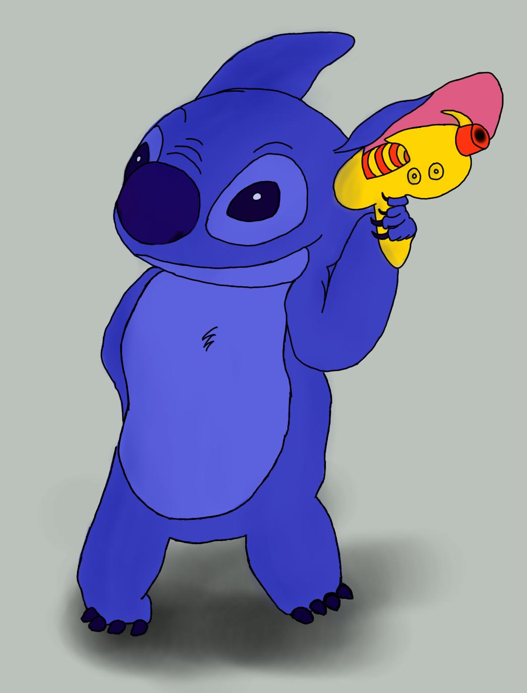 Stitch: Alien Hominid Colored by dragaroo on DeviantArt
