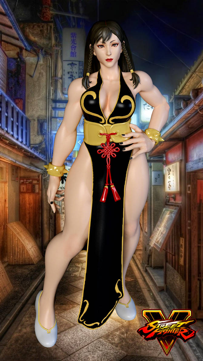 Chun Li Alt Costume Street Fighter 5 By Anthonymidnight On Deviantart