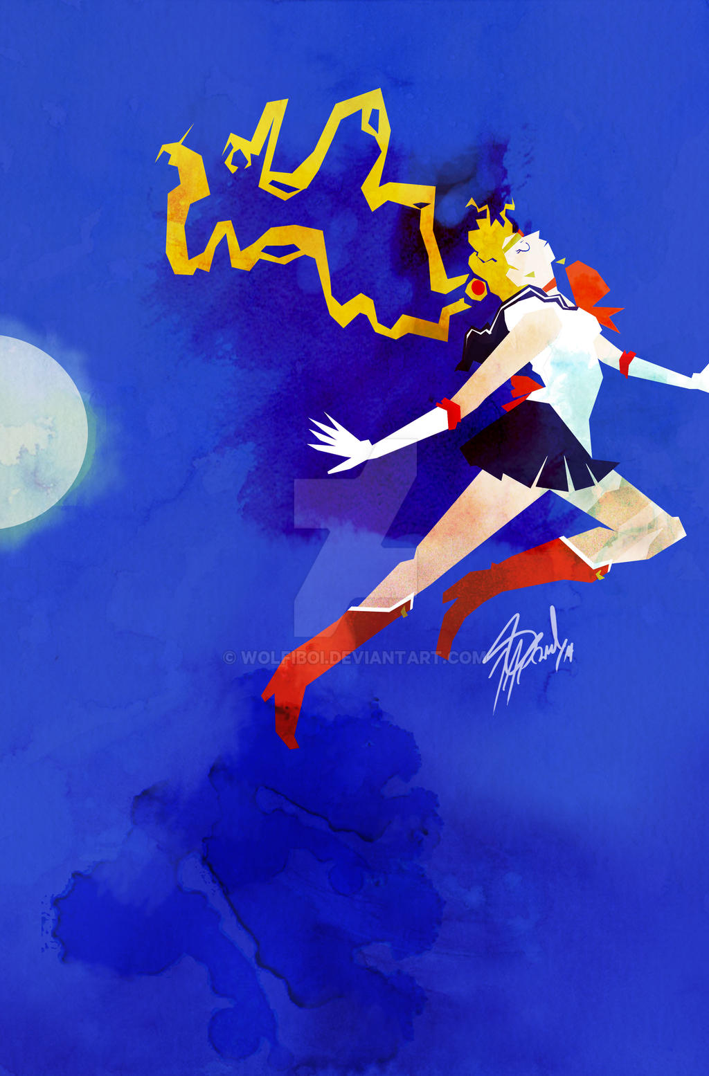 Sailor Moon Poster By Wolfiboi On Deviantart