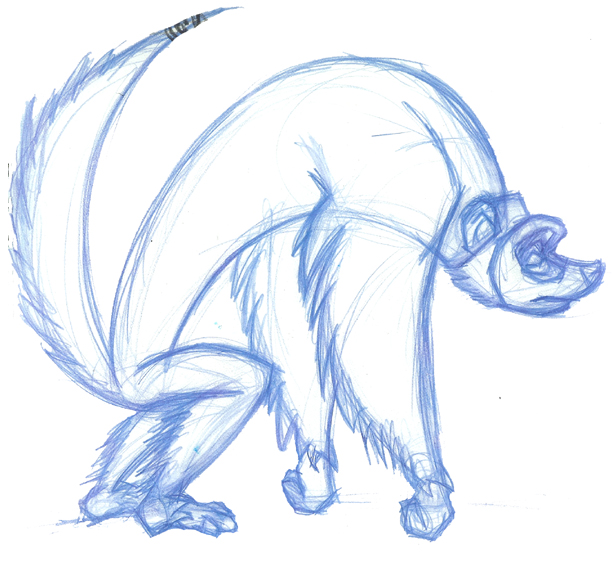 Monkey-Weasel by paburrows on DeviantArt