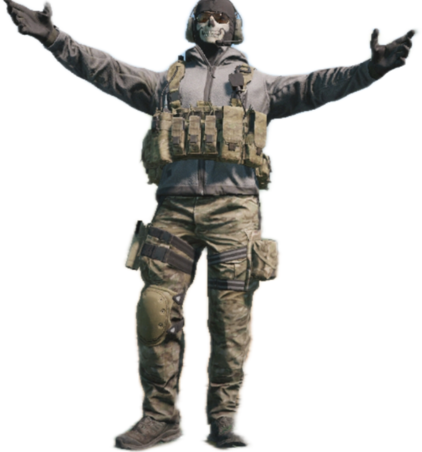 Codmobile Ghost Png By Jesoncord On Deviantart
