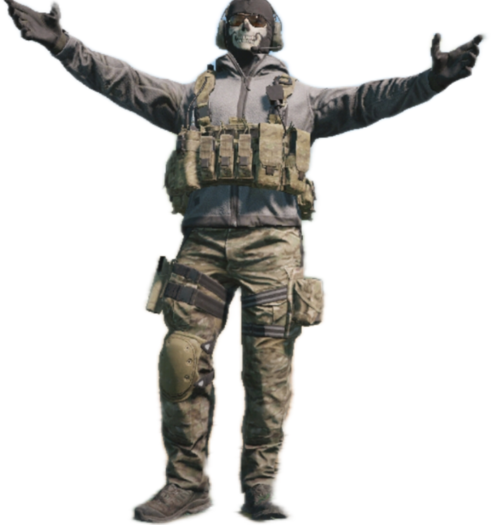 Codmobile Ghost Png By Jesoncord On Deviantart