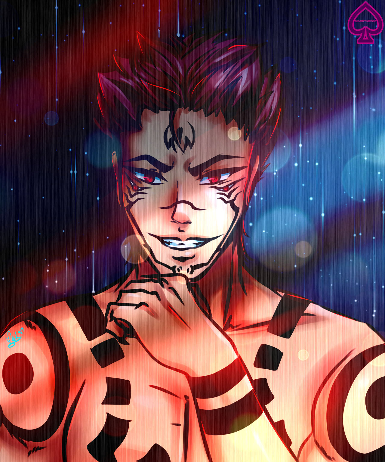 Sukuna Jjk By Scarletu Rozu On Deviantart