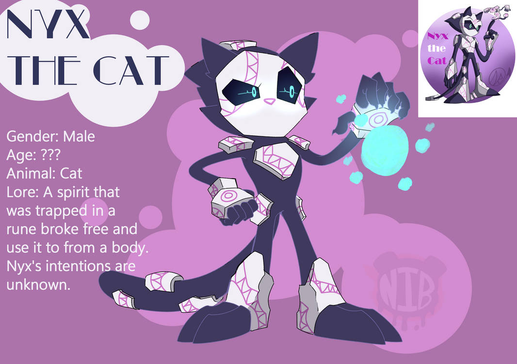 Sonic Oc Nyx The Cat By Nibinkblotchen On Deviantart