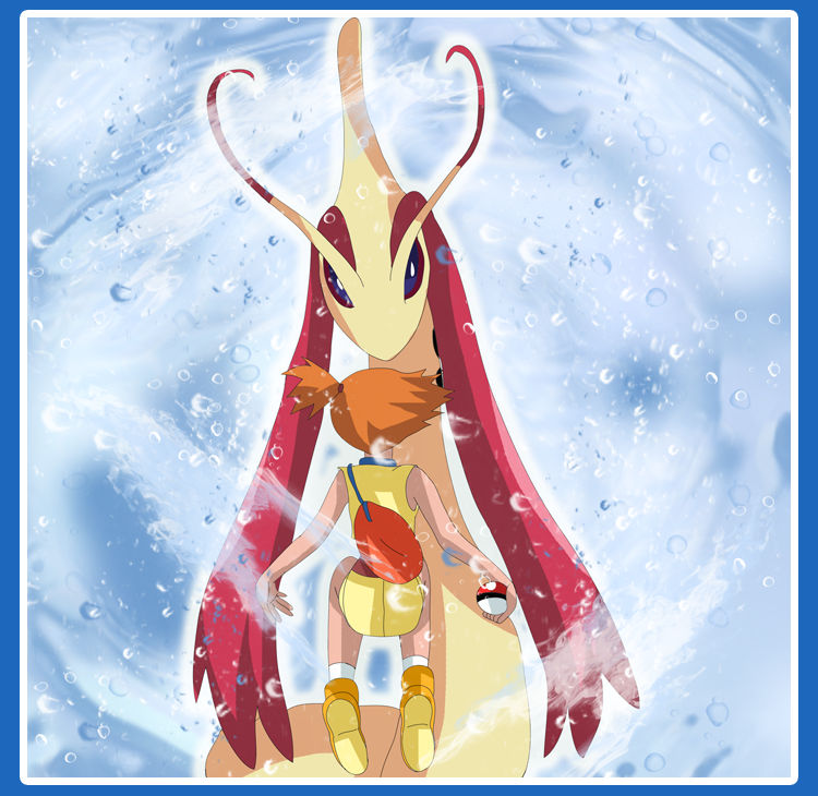 Pokemon Fusion Misty Encounters Milotic By Boredstick On Deviantart