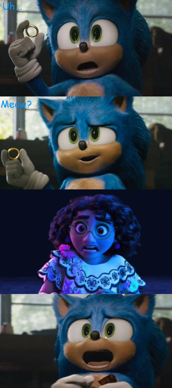 Sonic Meets Mirabel By Fickquilesjoquail On Deviantart