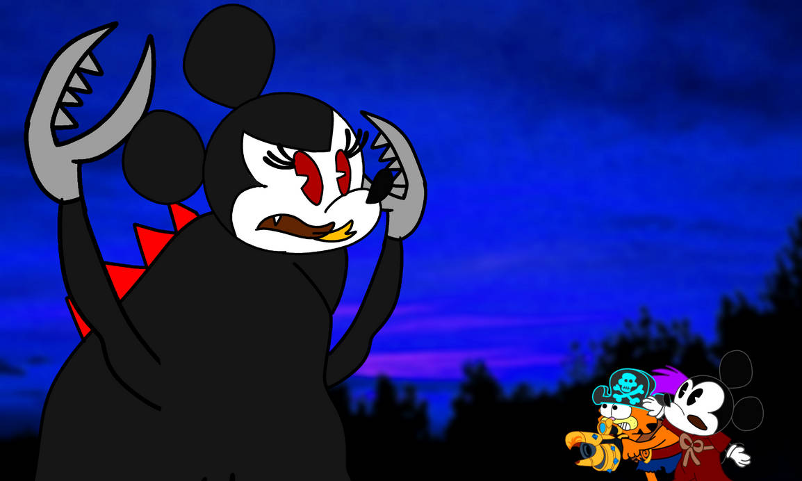 Minnie Mouse Monster By Fanvideogames On Deviantart
