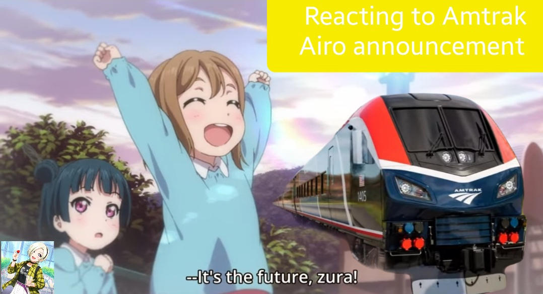 Unused Thumbnail: Reacting to Amtrak Airo by JosephCavagnaroYT on ... Unused Thumbnail: Reacting to Amtrak Airo by JosephCavagnaroYT on ...