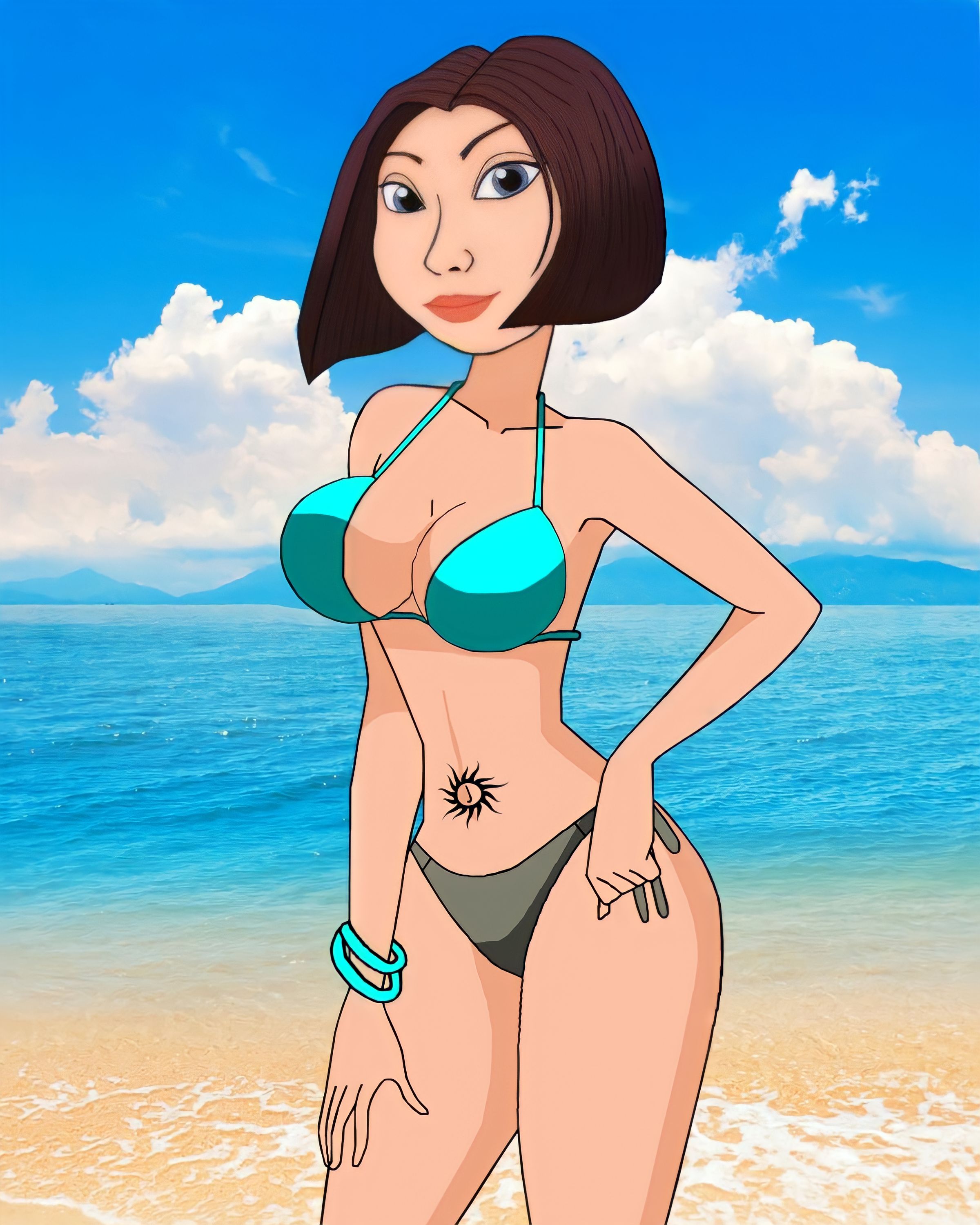 Colette Tatou Ratatouille In A Bikini By Carlshocker On Deviantart