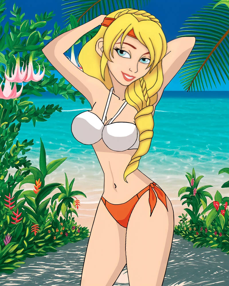 Astrid Hofferson In A Bikini By Carlshocker On Deviantart