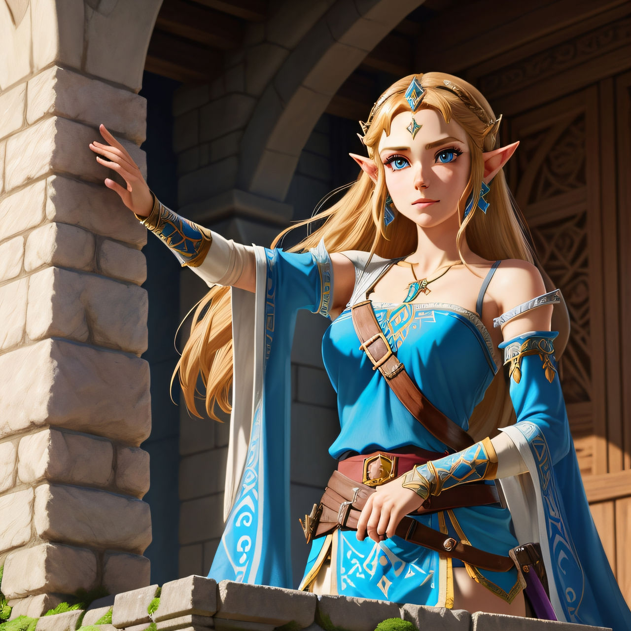 Princess Zelda 3 By Zzzramok On Deviantart