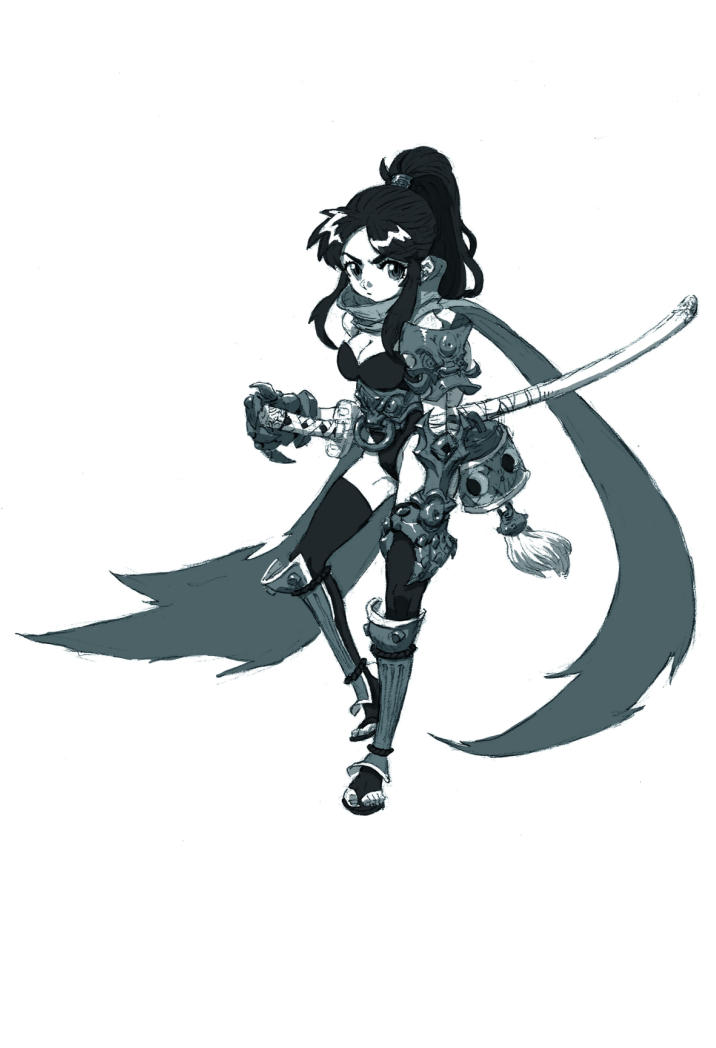 Lady Warrior By Milkyliu On Deviantart