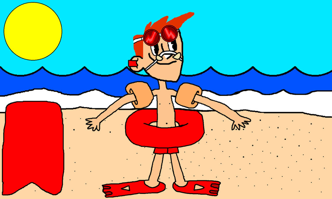 Brad Carbunkle At The Beach By Sotosbros On Deviantart