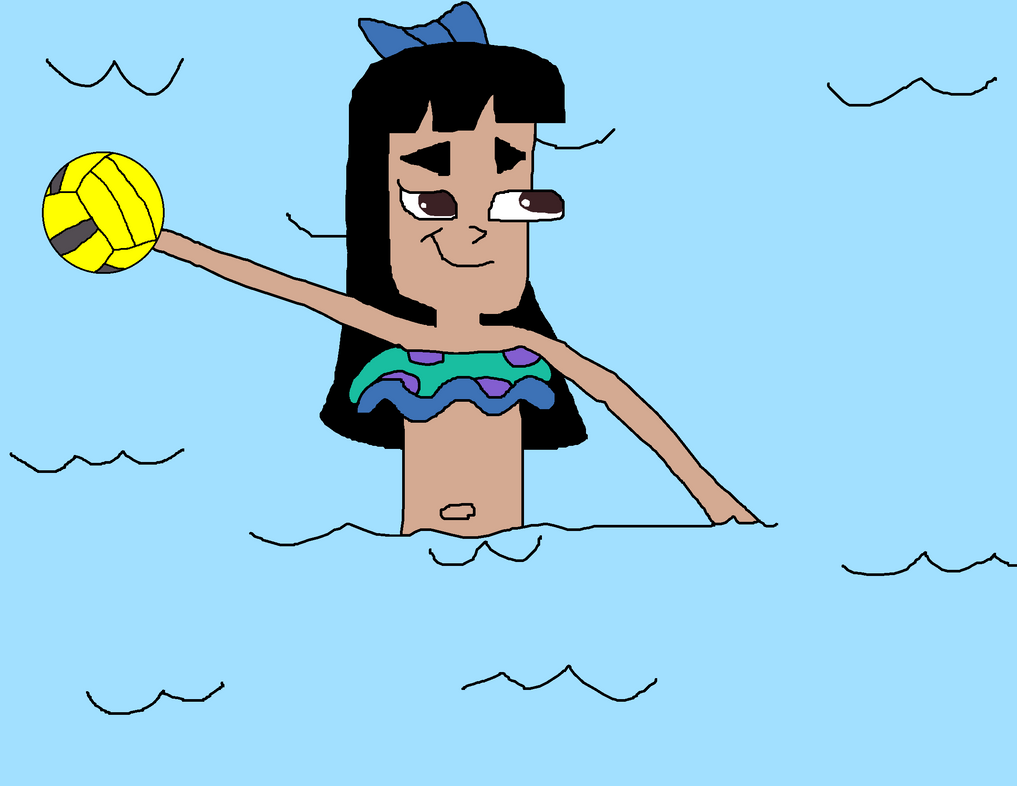 Stacy Hirano Playing Water Polo By Sotosbros On Deviantart