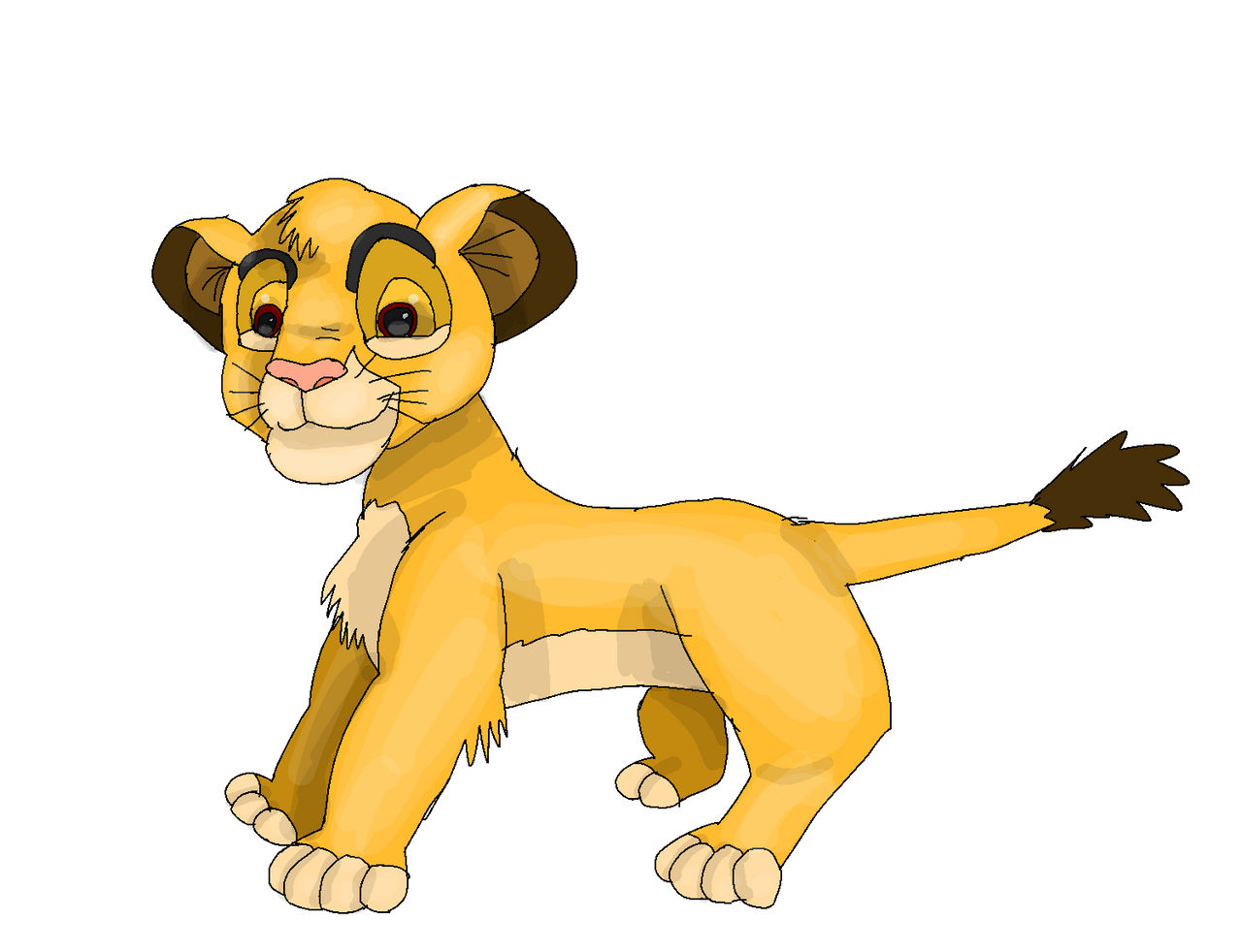 Simba Cub By Kittylover16063 On Deviantart