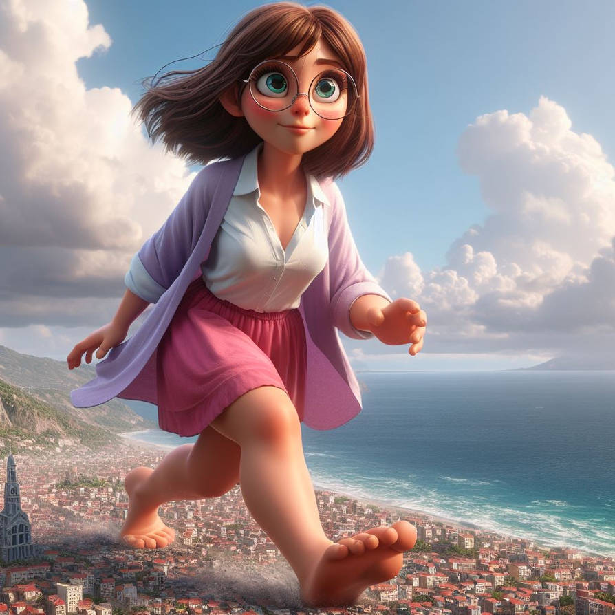 Miss Hoover Loves Being A Giantess By Inspectornigelhyde On Deviantart