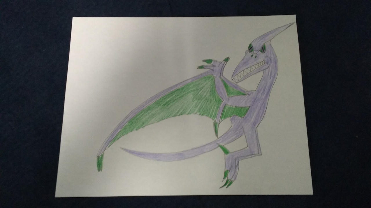 Purple Pteranodon By Kimtieu1995 On Deviantart