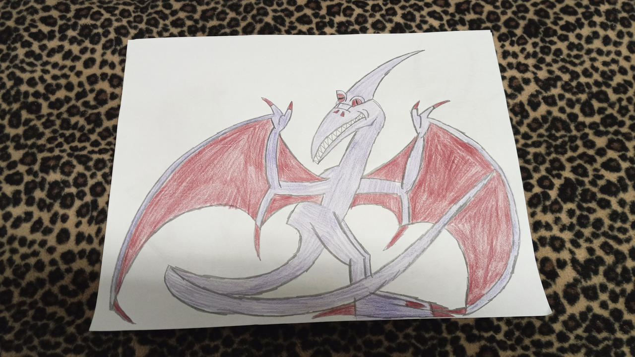 Purple Pteranodon By Kimtieu1995 On Deviantart