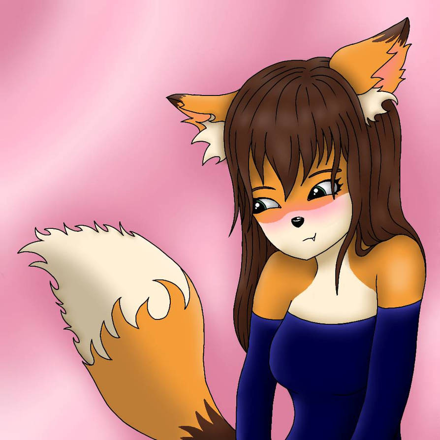 Ace The Shy Fox Girl By Flowergalaxy8 On Deviantart