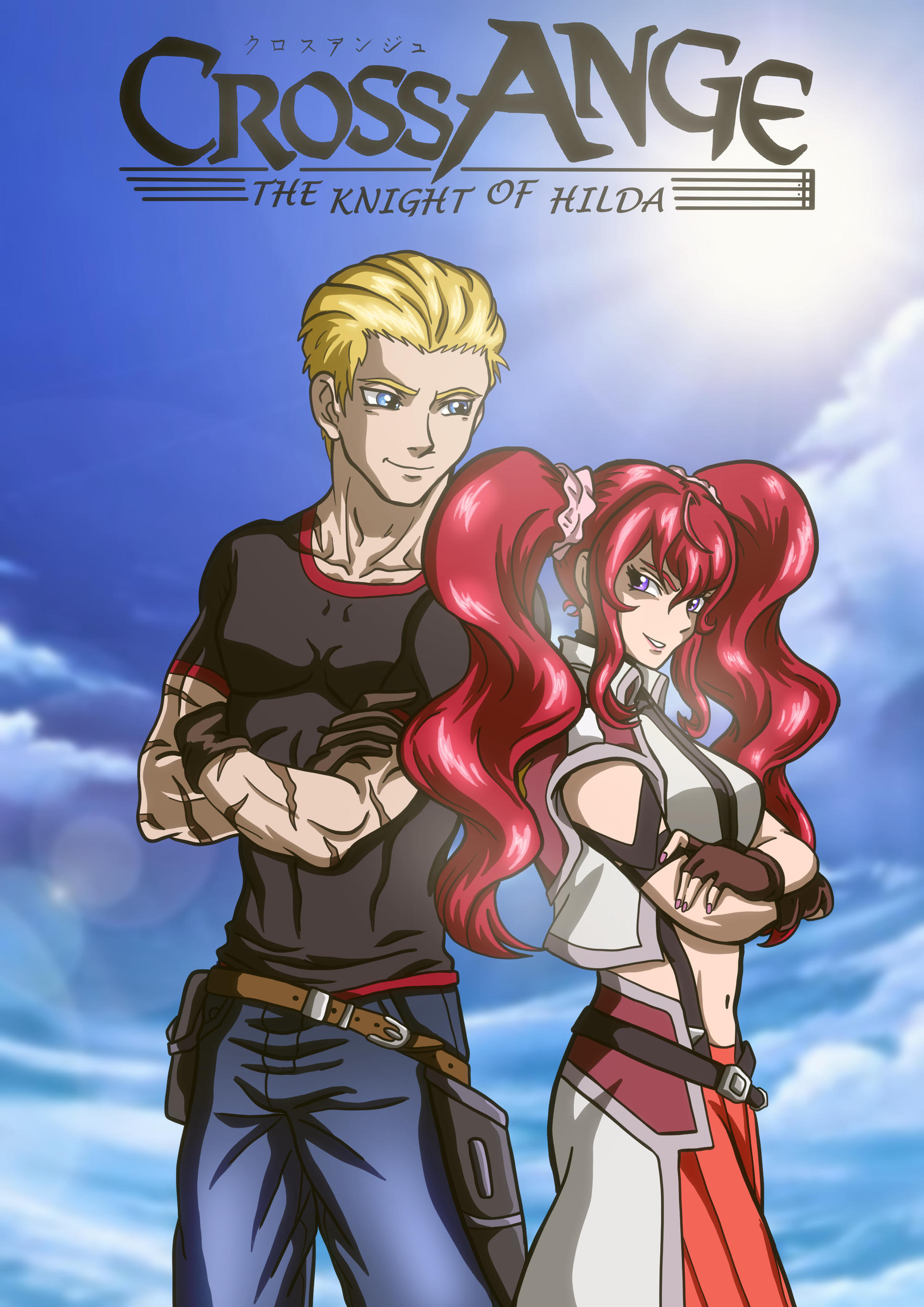 Cross Ange The Knight Of Hilda Poster By Raggylad98 On Deviantart