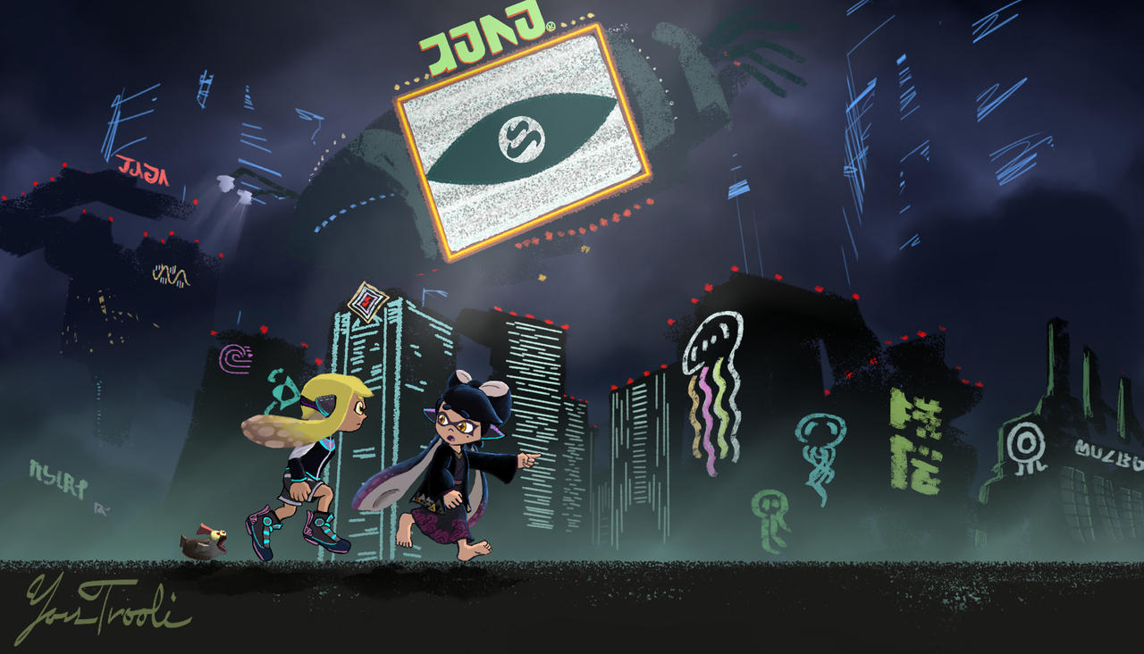 Splatoon 3 Hero Mode - City of Order by TheWayfaringWanderer on DeviantArt Splatoon 3 Hero Mode - City of Order by TheWayfaringWanderer on DeviantArt