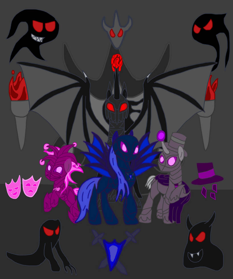 The Soul King And His Dark Knights By Arkogon On Deviantart