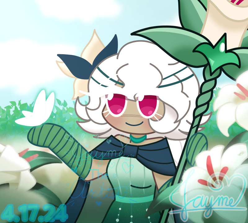 White Lily Cookie Fanart By Jaymepro102 On Deviantart