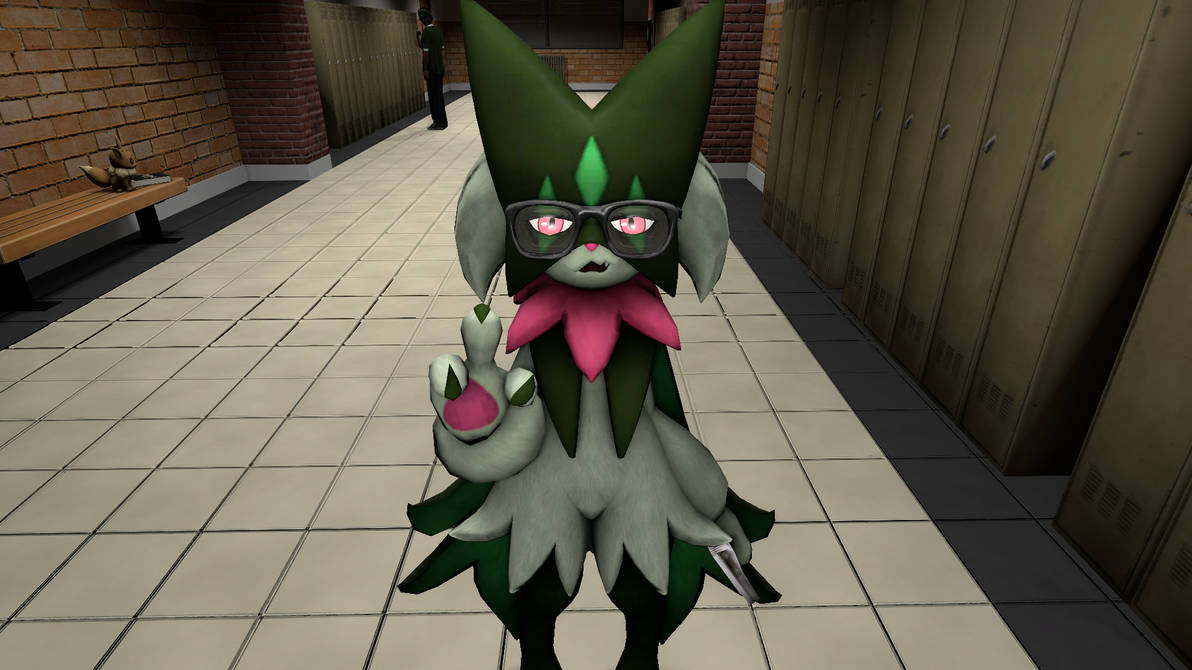 Nerd Meowscarada By Glytess On Deviantart