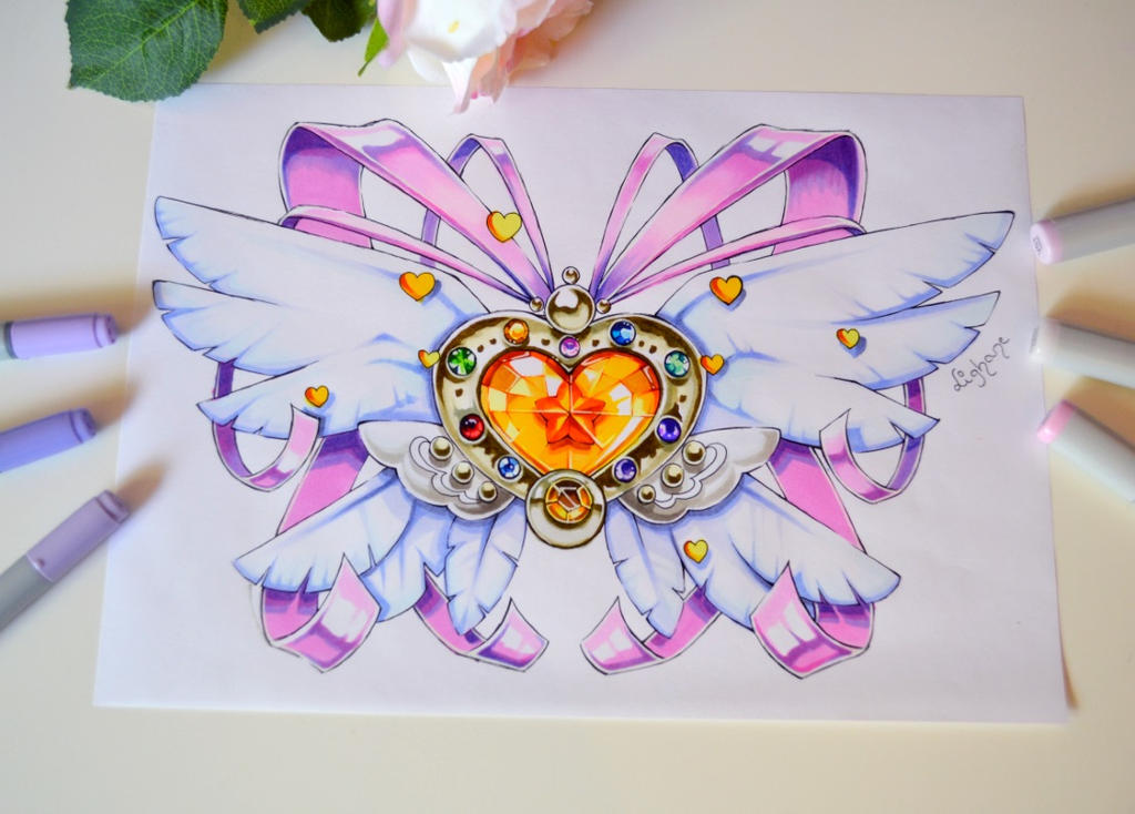 Eternal Sailor Moon Brooch By Lighane On Deviantart