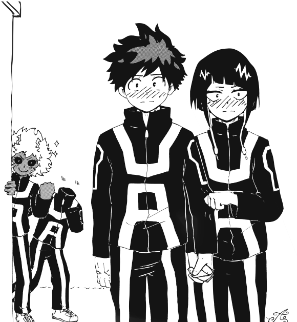 Izuku X Jirou By Astriad On Deviantart