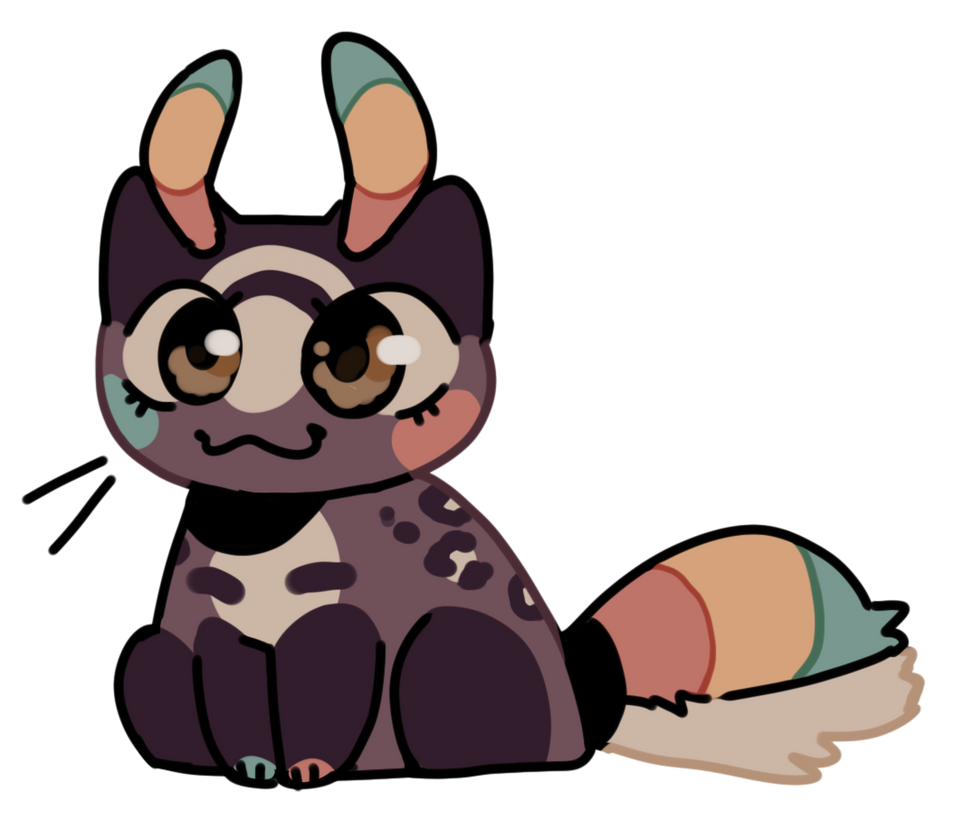 Alien Kitty By Rawrbarks On Deviantart
