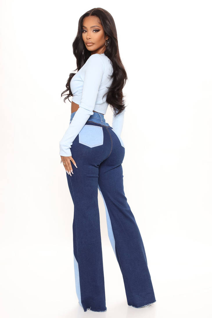 Yodit Yemane Presenting Her Ass In Flared Jeans By Proneboneaficionado
