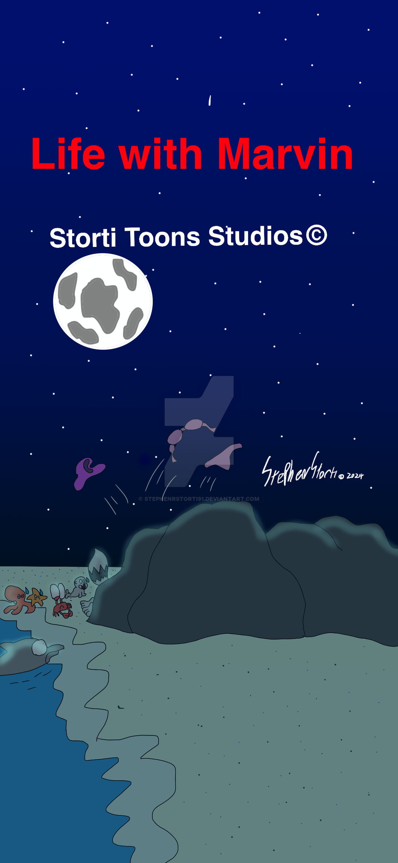 Funtime At The Beach Night By Stephenrstorti91 On Deviantart