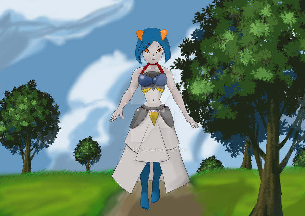 Kirlia Anthro Finished By Lunadreaming On Deviantart