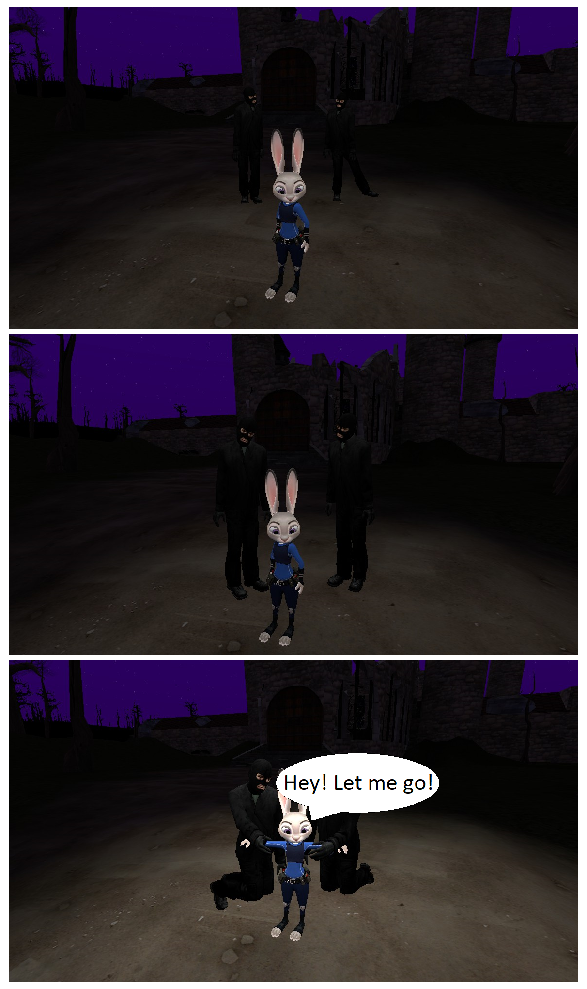 Judy Hopps Underwater Peril Page 02 By Brightstar40k On Deviantart