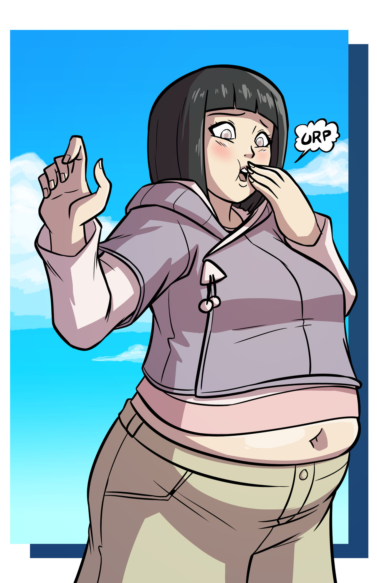 Hinata Pinup By Axel Rosered On Deviantart