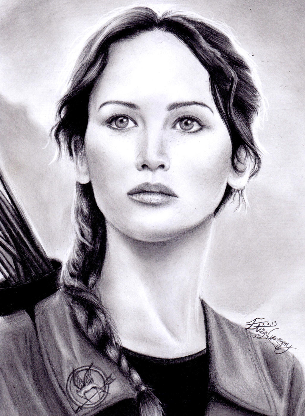 Katniss By Izziwizviii On Deviantart