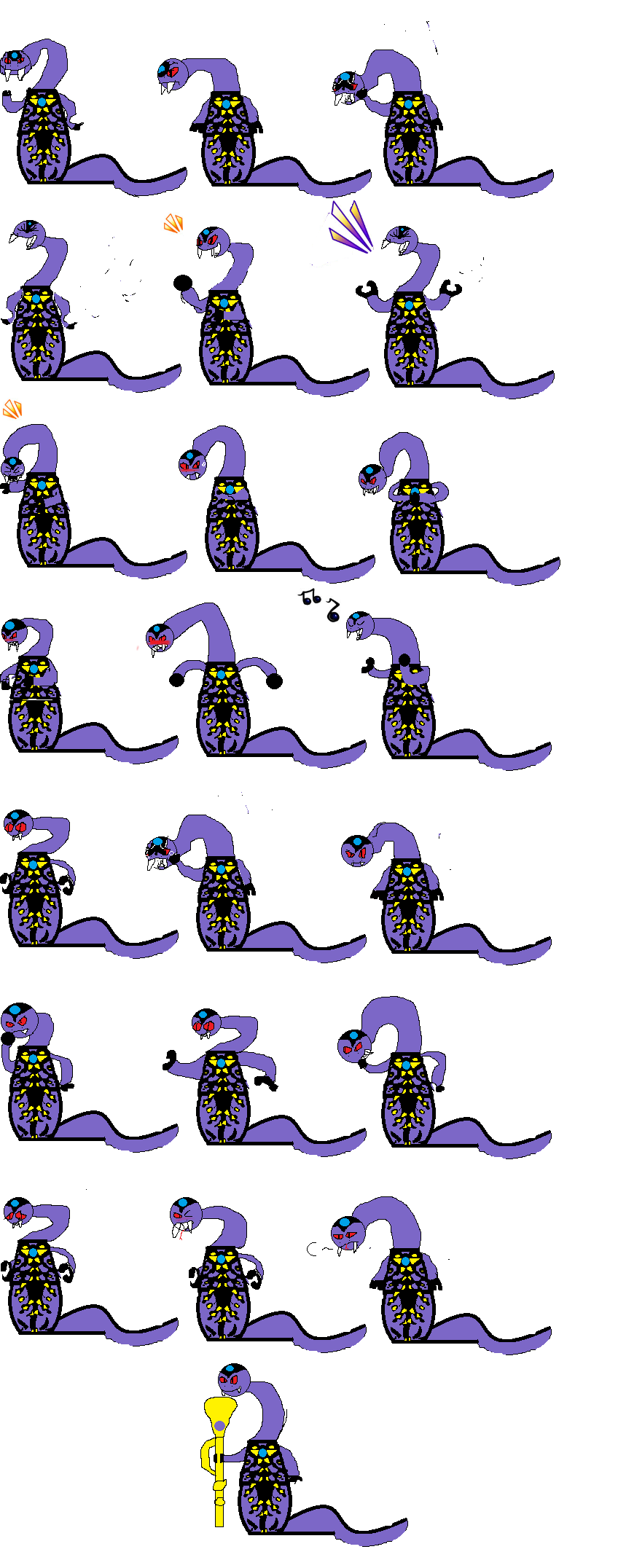 Pythor P Chumsworth Expression Sheet by lisleharrison on DeviantArt Pythor P Chumsworth Expression Sheet by lisleharrison on DeviantArt