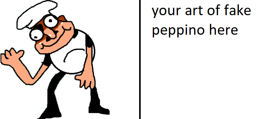 Draw You're Fake Peppino by lisleharrison on DeviantArt Draw You're Fake Peppino by lisleharrison on DeviantArt