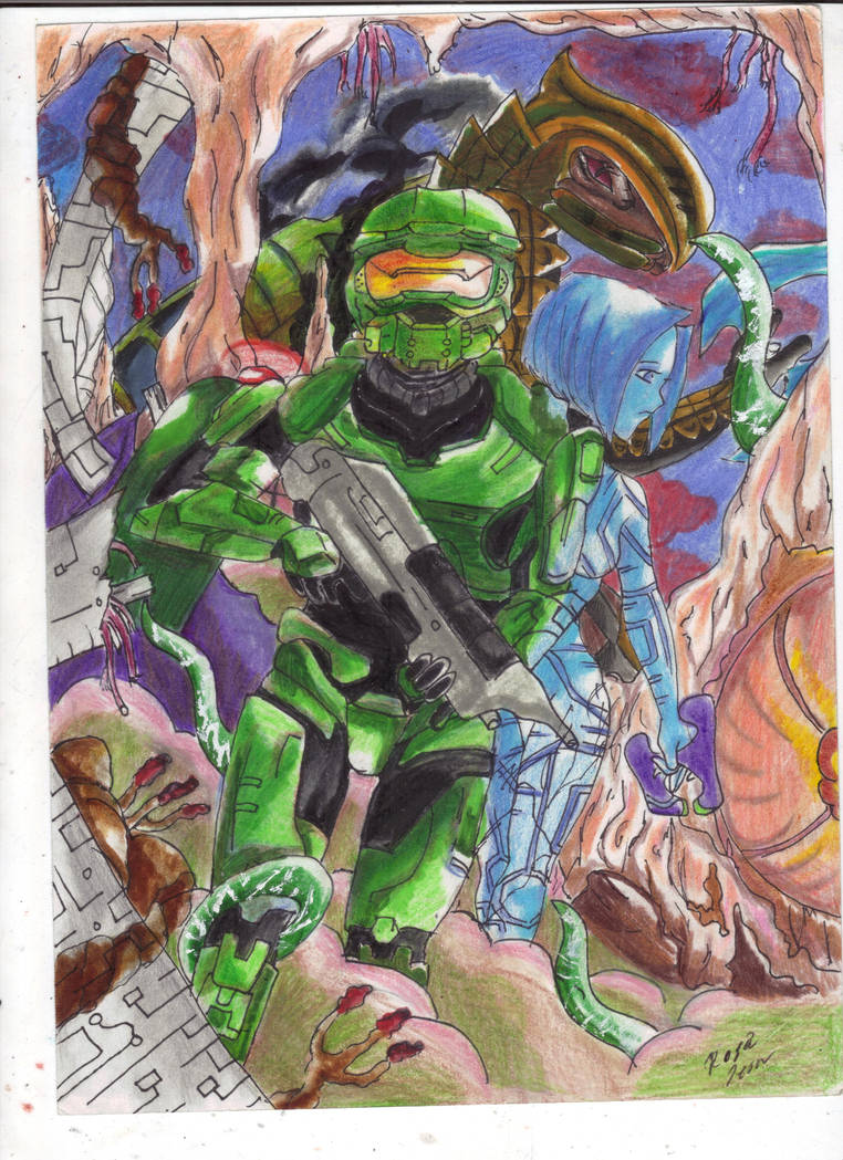Halo Flood Invasion By Chubbyspacetoast On Deviantart