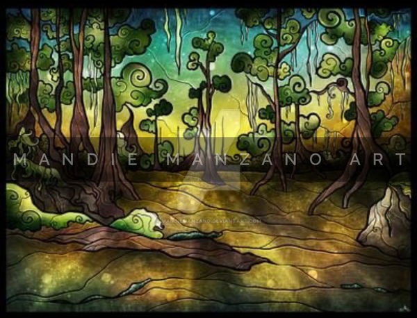 Alligator Swamp By Mandiemanzano On Deviantart