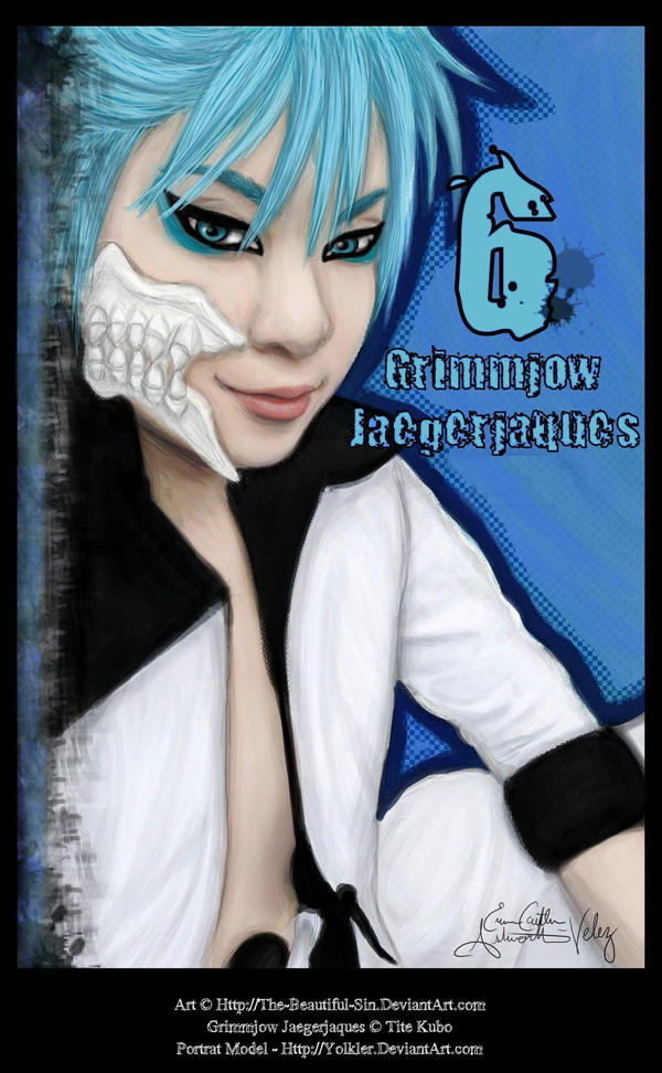 Bleach Grimmjow Jaegerjaques By The Beautiful Sin On Deviantart